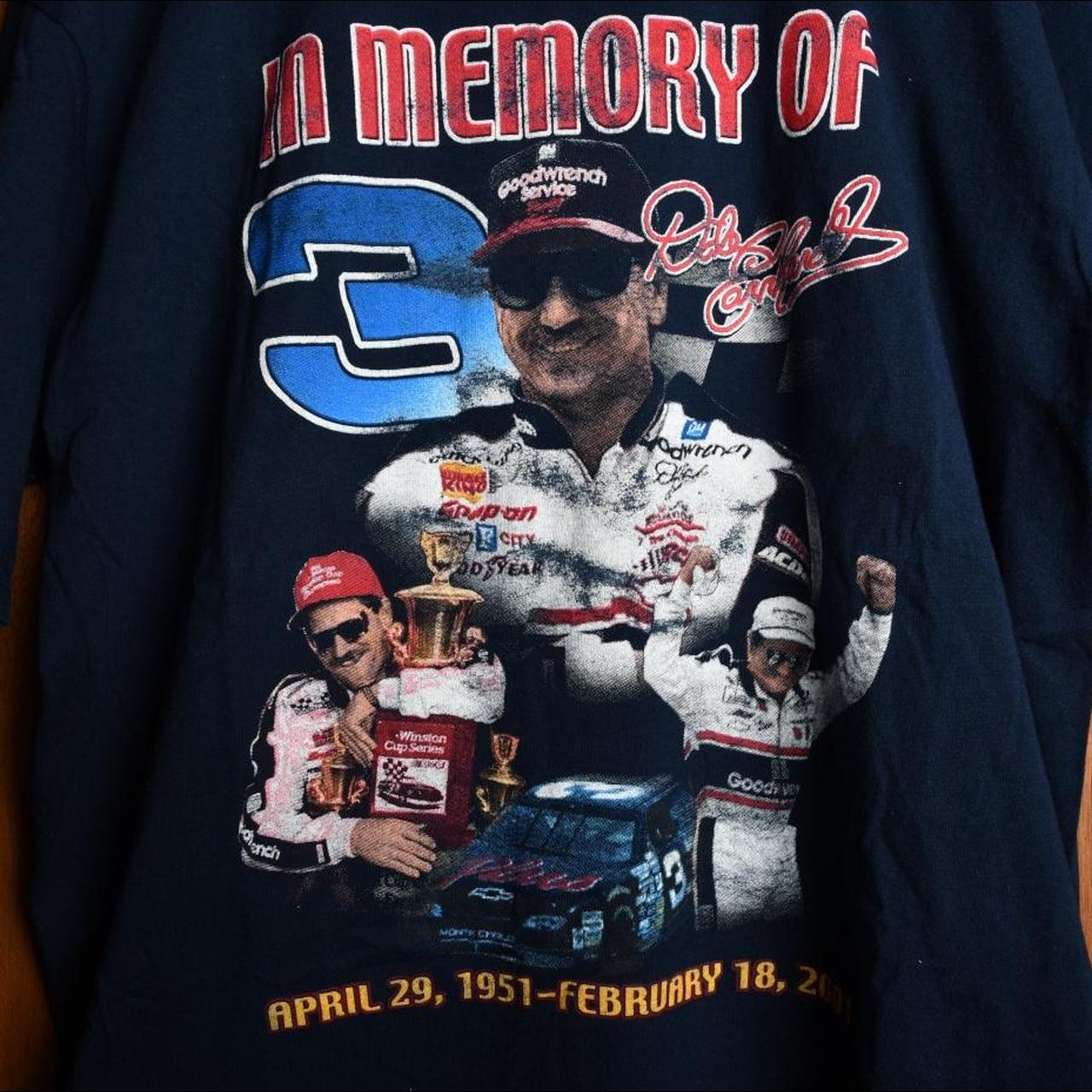 Vintage Dale Earnhardt Shirt Size Large... - Depop