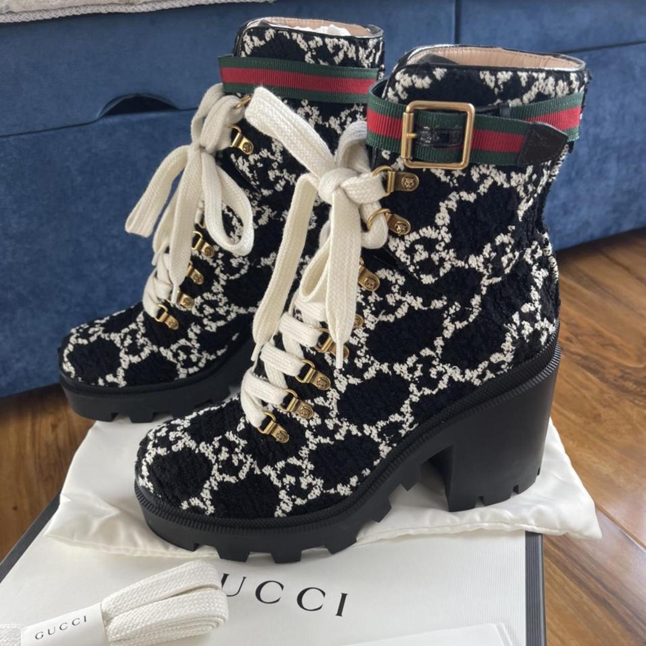 Stunning Womens gucci boots perfect christmas gift... | Depop