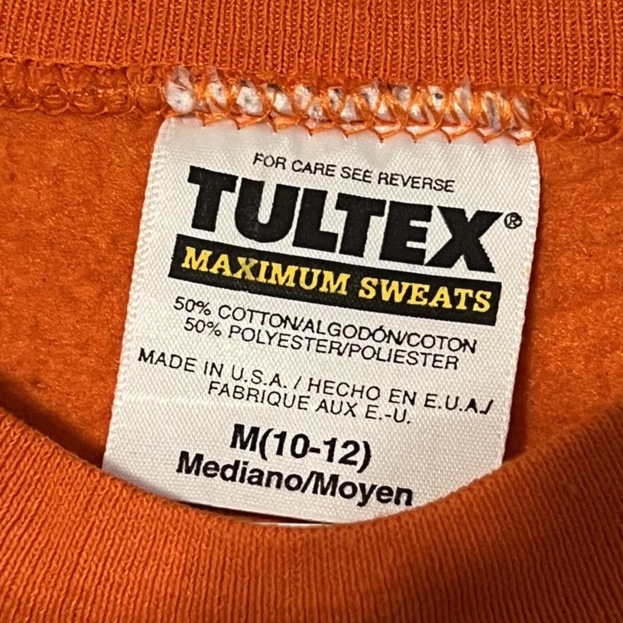 Tultex Orange Jumper | Depop