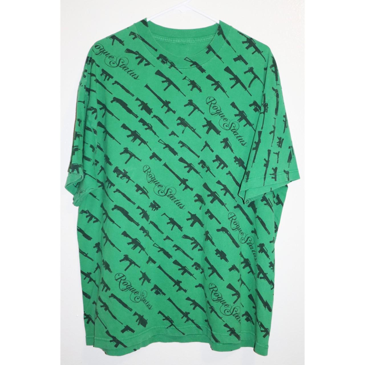 2000's Rogue Status Gun Show Tee No Sz. tag. Looks... - Depop