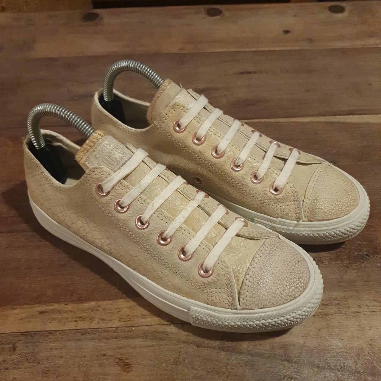 Converse Chuck Taylor All Star Ox Rose Trainers Size... - Depop