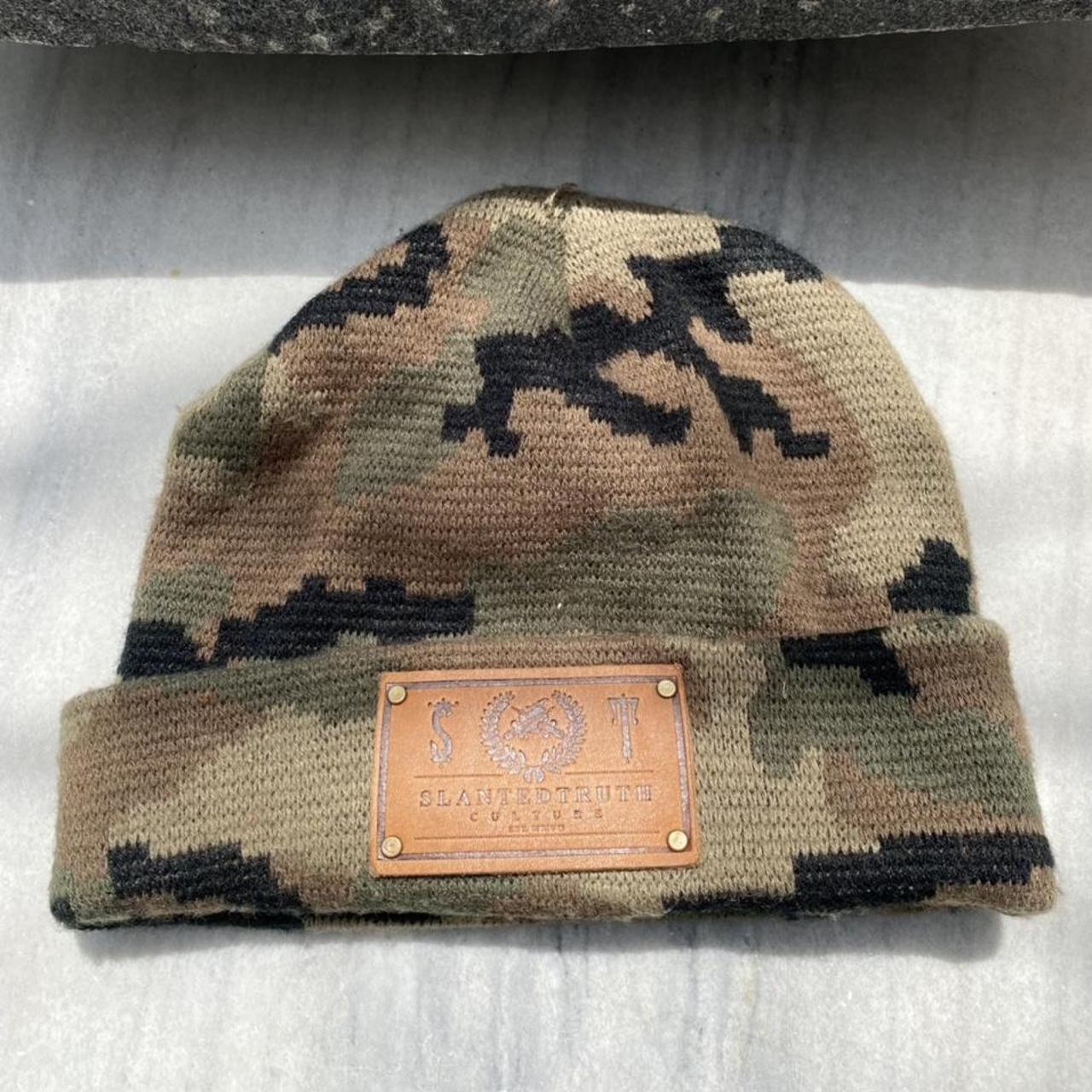 🌎🌎SLANTED TRUTH CULTURE CAMEO BEANIE hat cap soft... - Depop