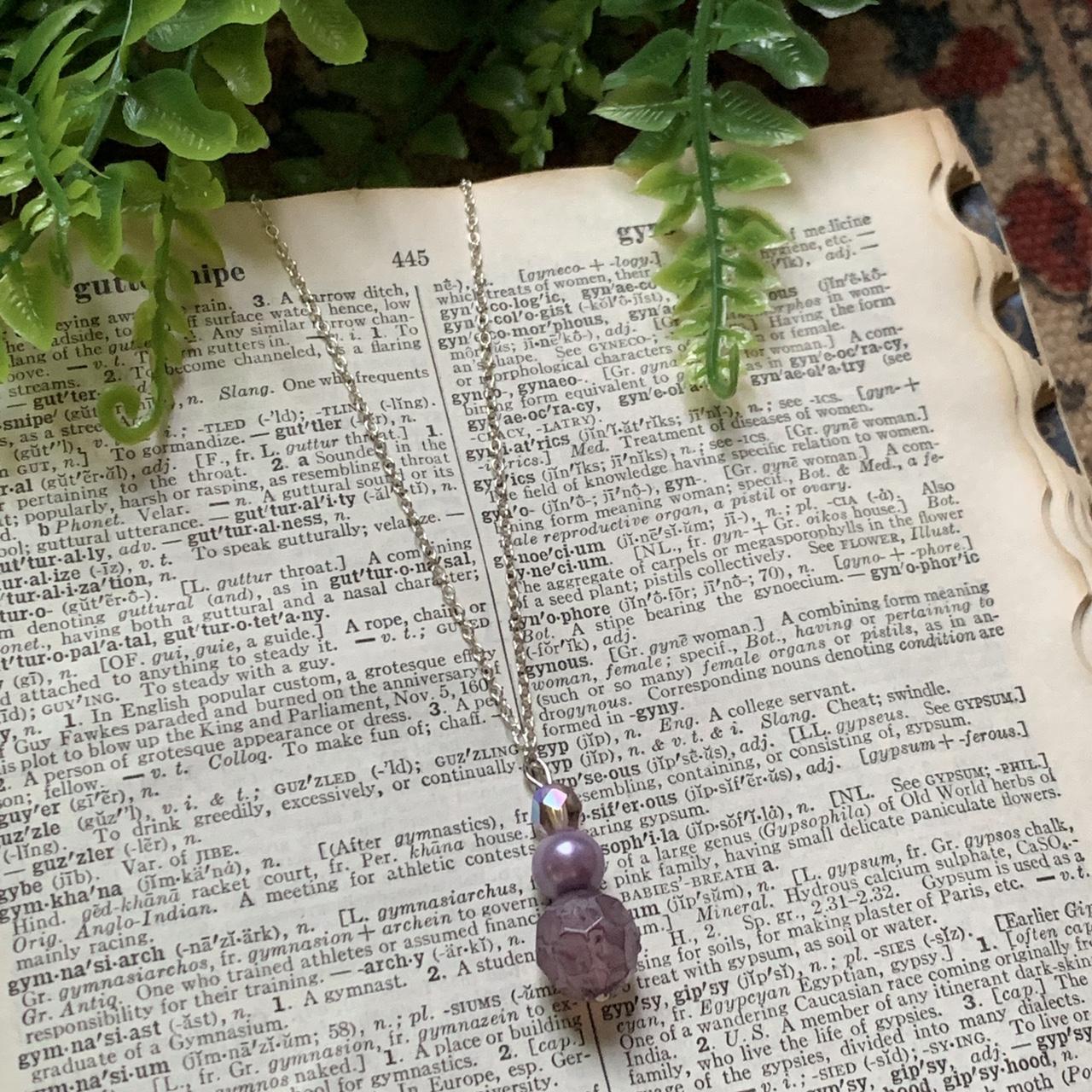 Purple Pixie Orb Amulet 🧚‍♀️🔮🌱🌷 Cutest little vintage... - Depop