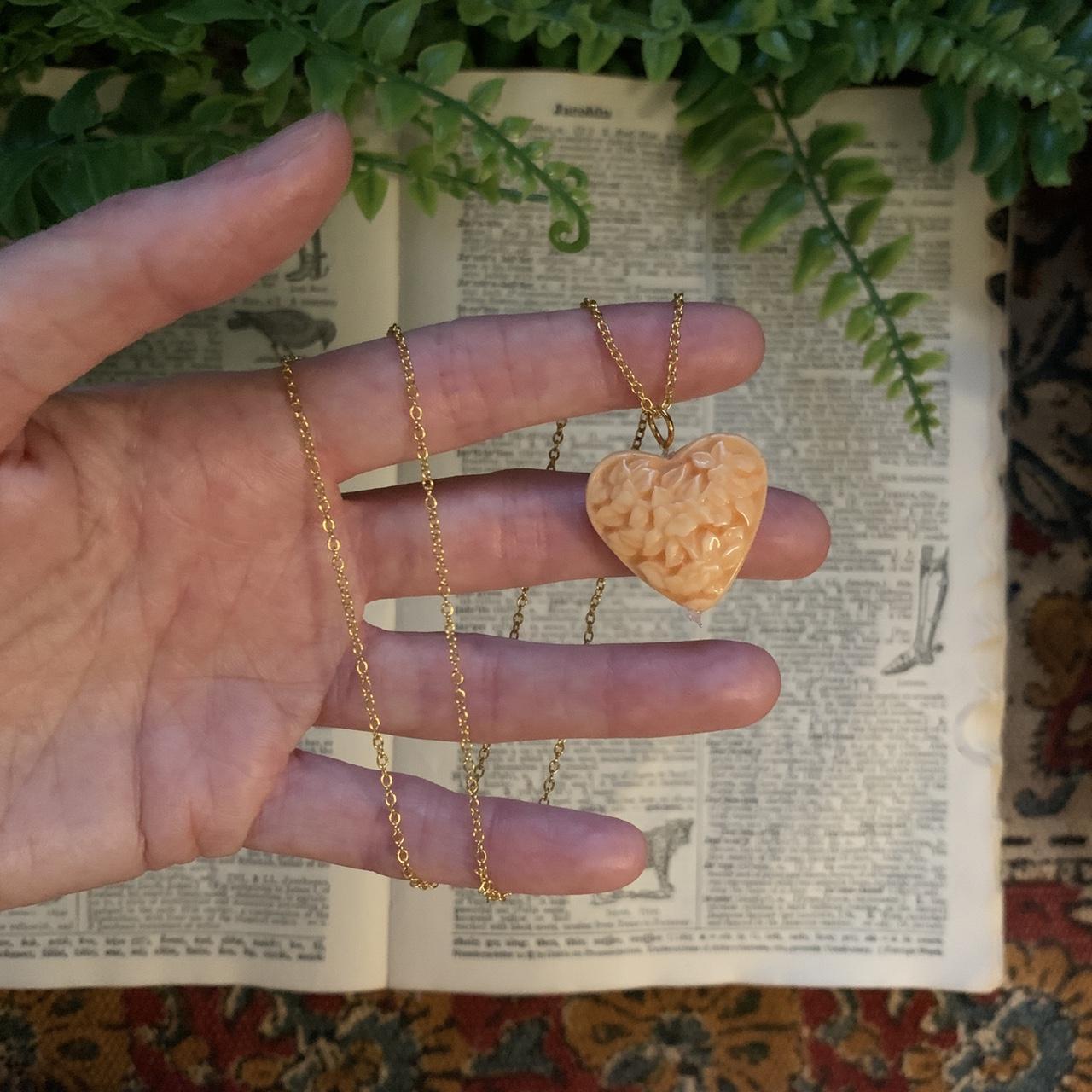 Cottagecore Heart Necklace 🥀🕯🍂 The most incredibly... - Depop