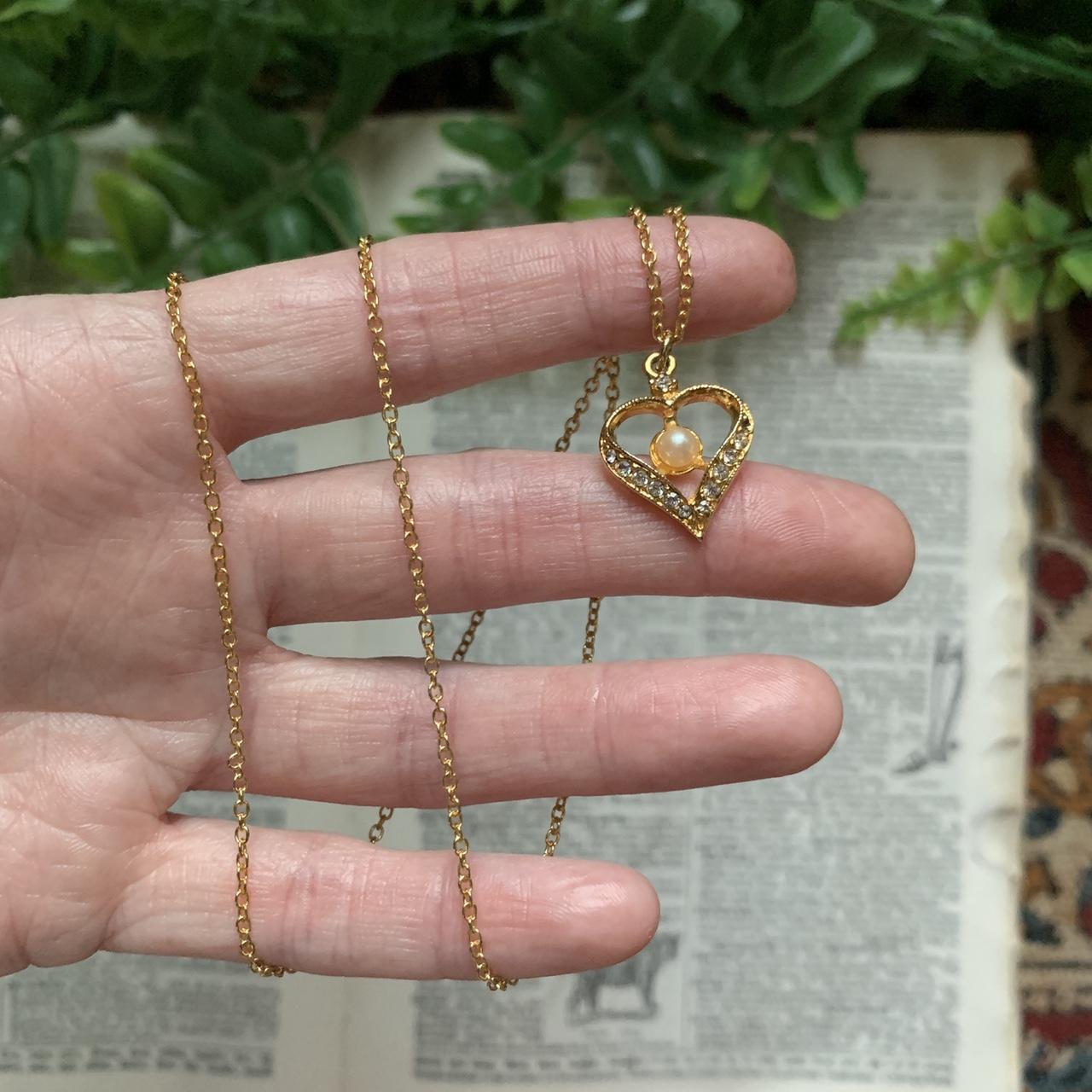 Victorian Pearl Heart Amulet 🥀🕯🍂 Absolutely... - Depop