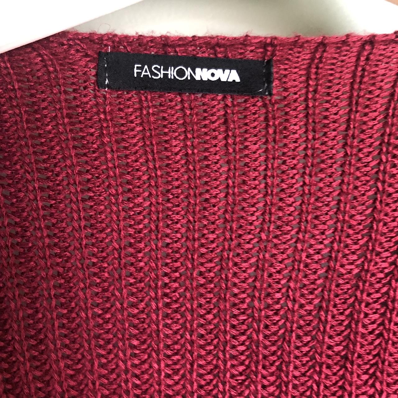 Maroon Cross Over Top #fashion #fashionnova... - Depop