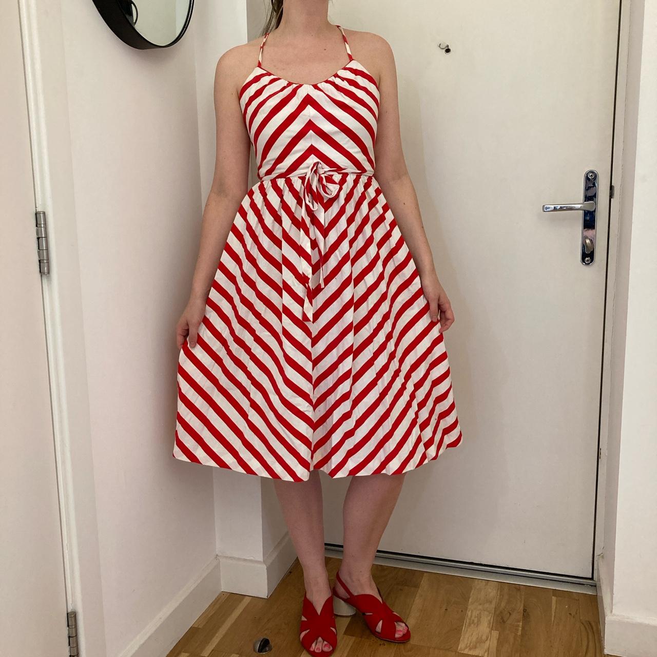 Lanz Original vintage candy-stripe 1960s summer... | Depop