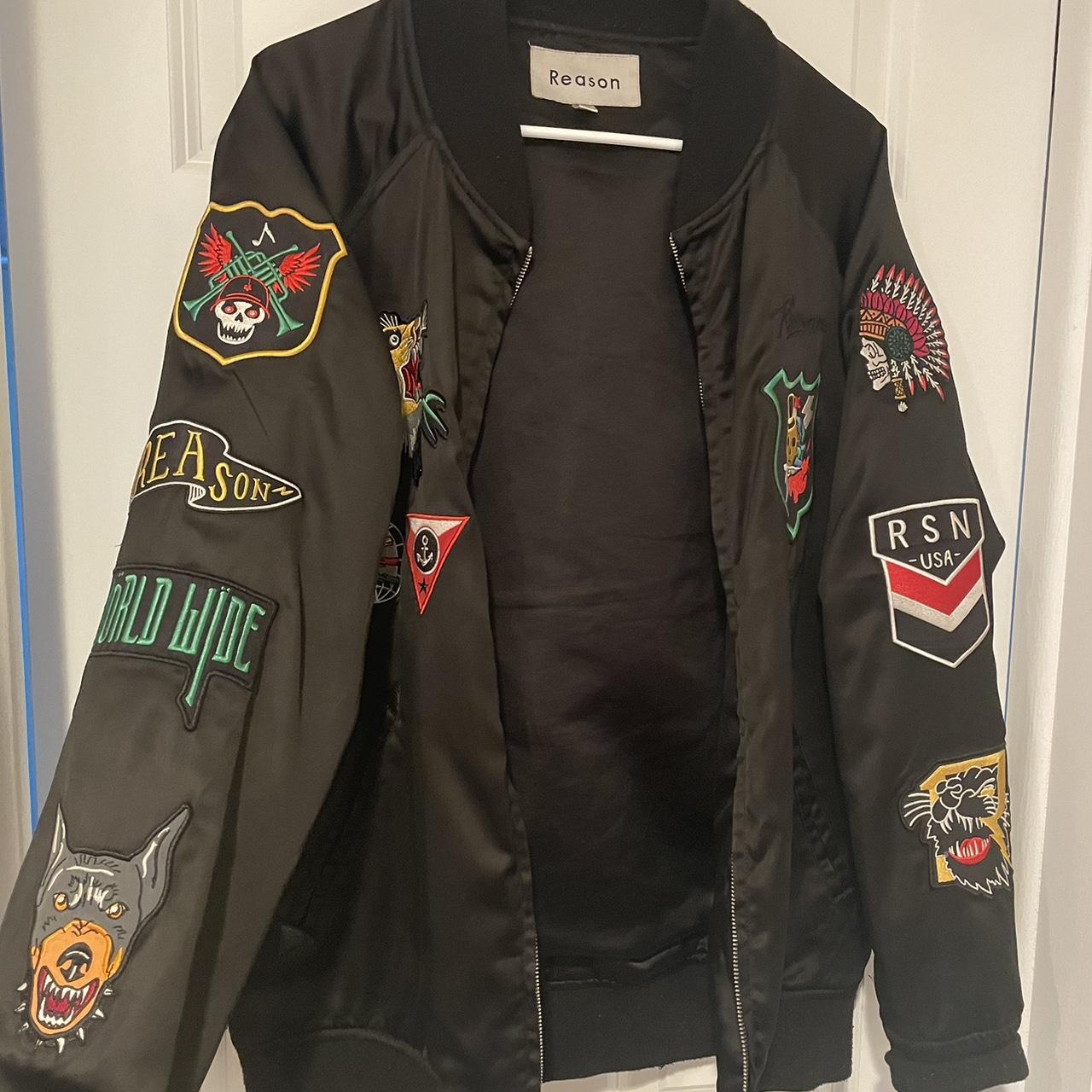 Reason flying tigers bomber jacket #reason #bomber... - Depop