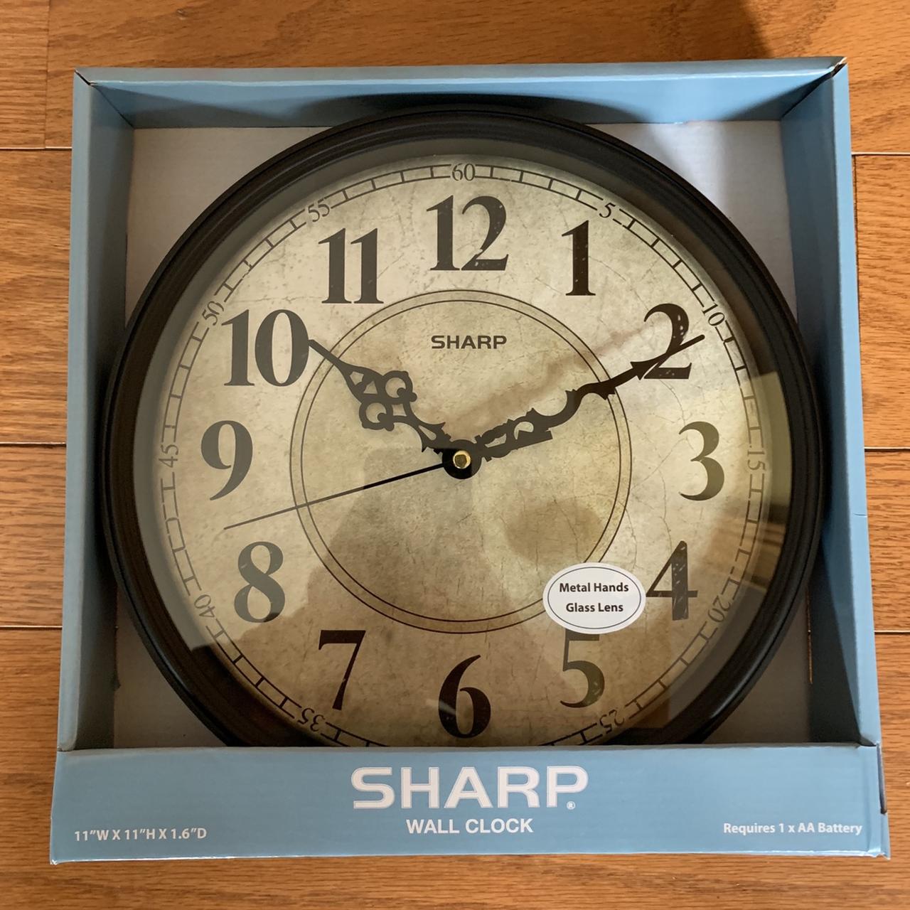 Sharp Clock - Depop
