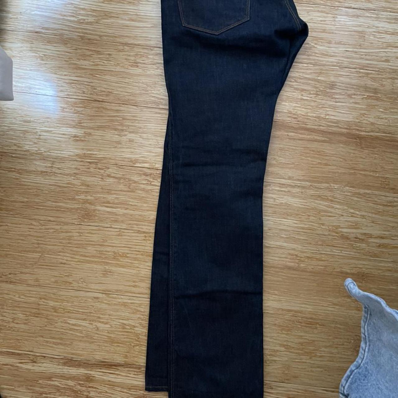 Acme Clothing Women's Navy Jeans | Depop