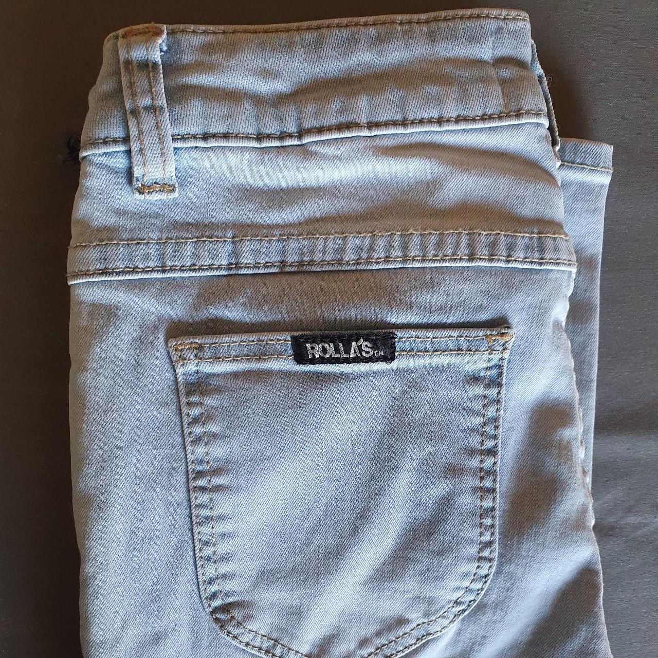 Rolla's westcoast staple mid rise super skinny size... - Depop