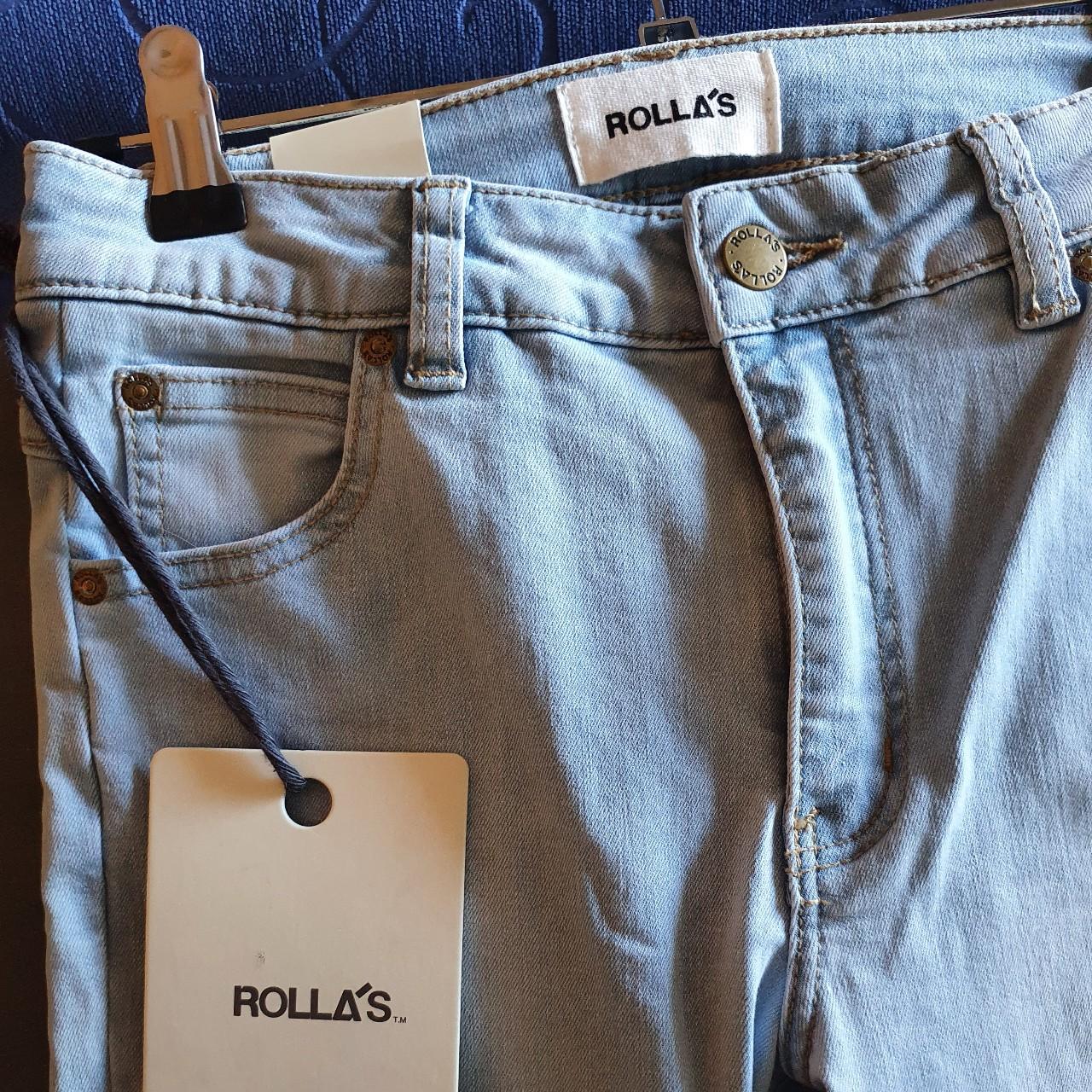 Rolla's westcoast staple mid rise super skinny size... - Depop