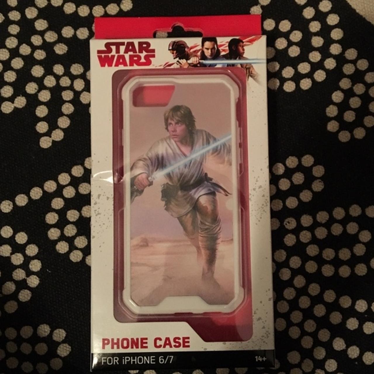 star wars luke skywalker phone case iphone 6/7 never... - Depop