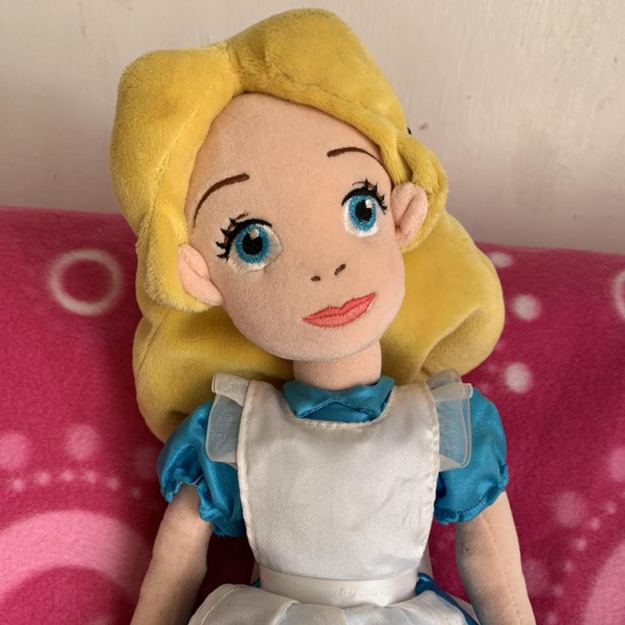 Genuine Disney Store Alice in Wonderland Alice Plush... - Depop
