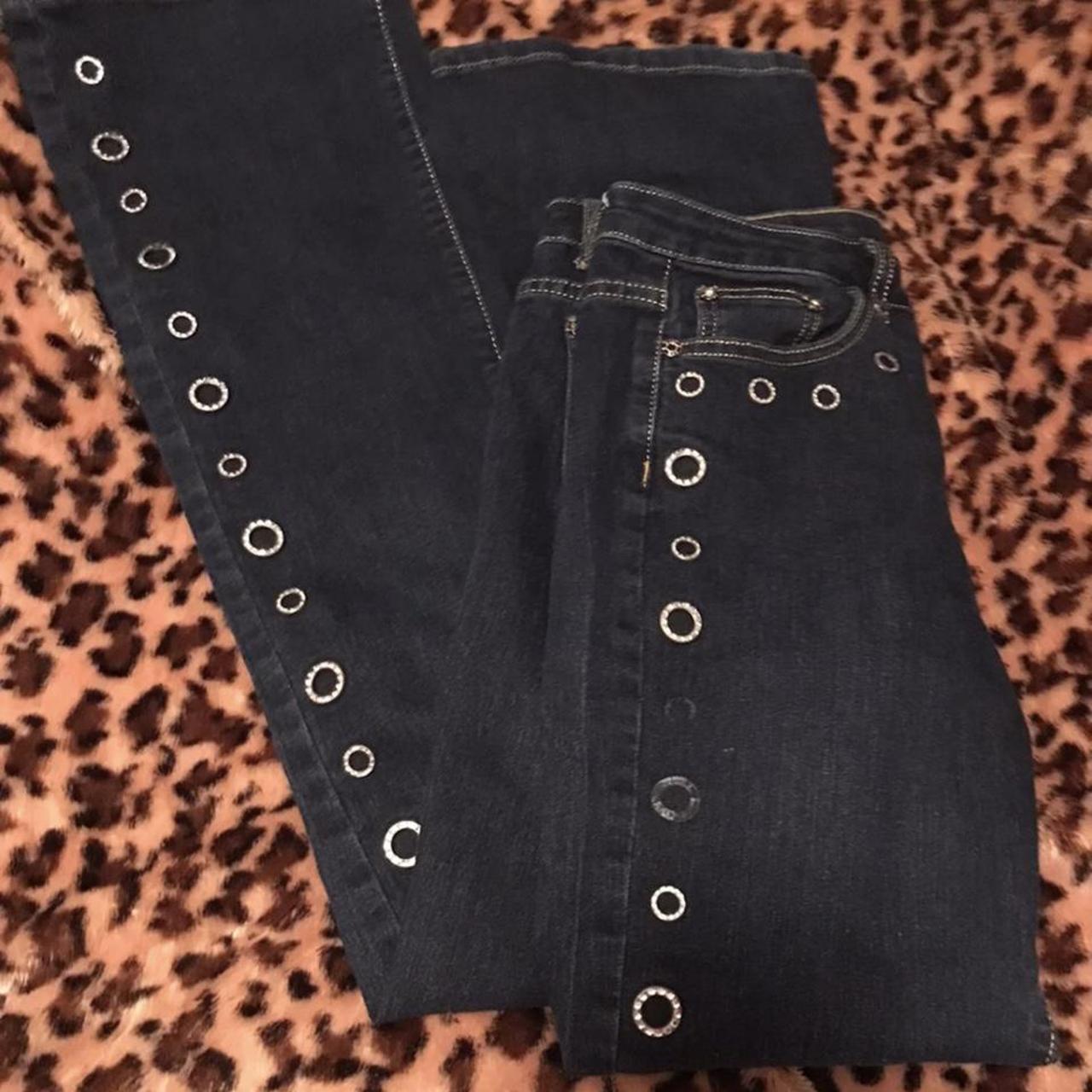 Juicy Couture Women's Blue Jeans | Depop