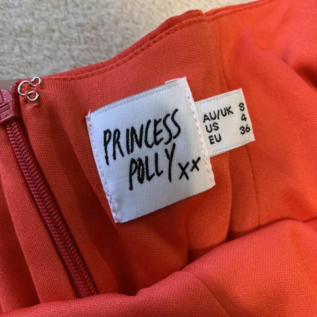 Princess Polly Red Mini Lace Dress. Would fit a... - Depop