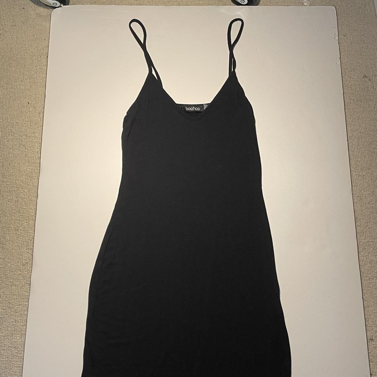 Boohoo Women's Black Dress | Depop