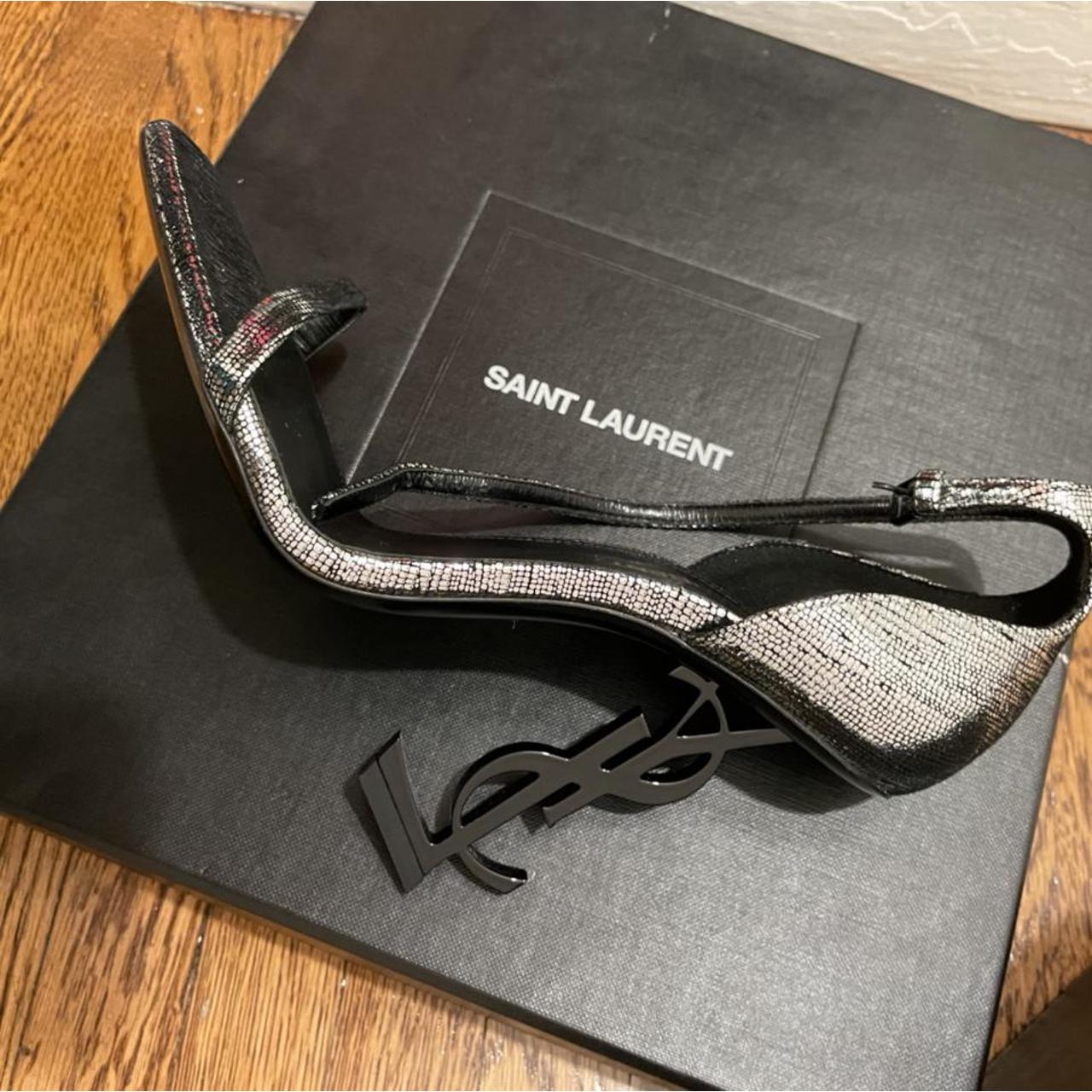 100% authentic YSL heels. Never worn 🤍 I can include... - Depop