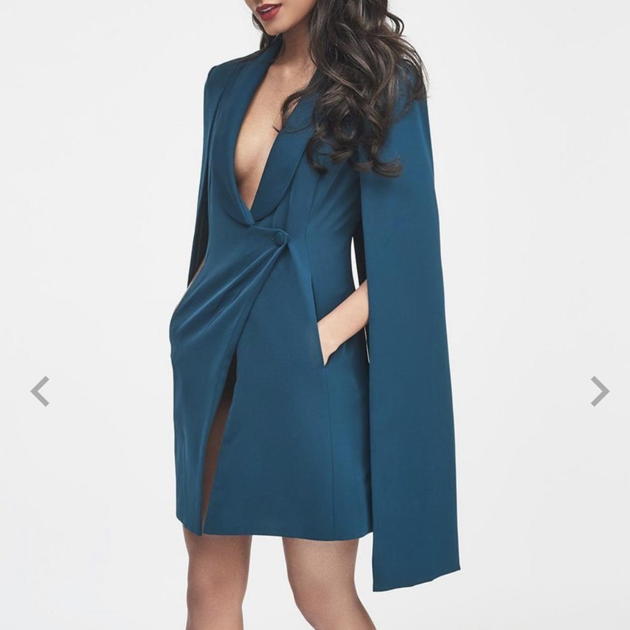 Lavish Alice cape dress size 6 UK but would fit up... - Depop