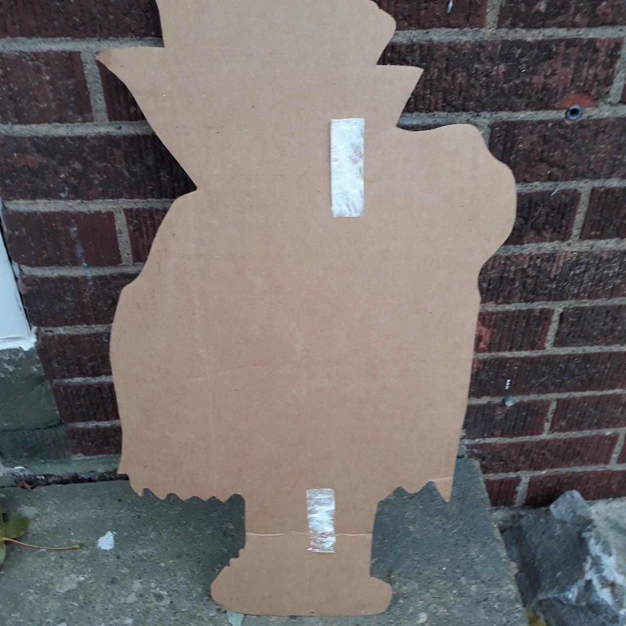 Vintage cardboard Dracula cutout. Good shape.... - Depop