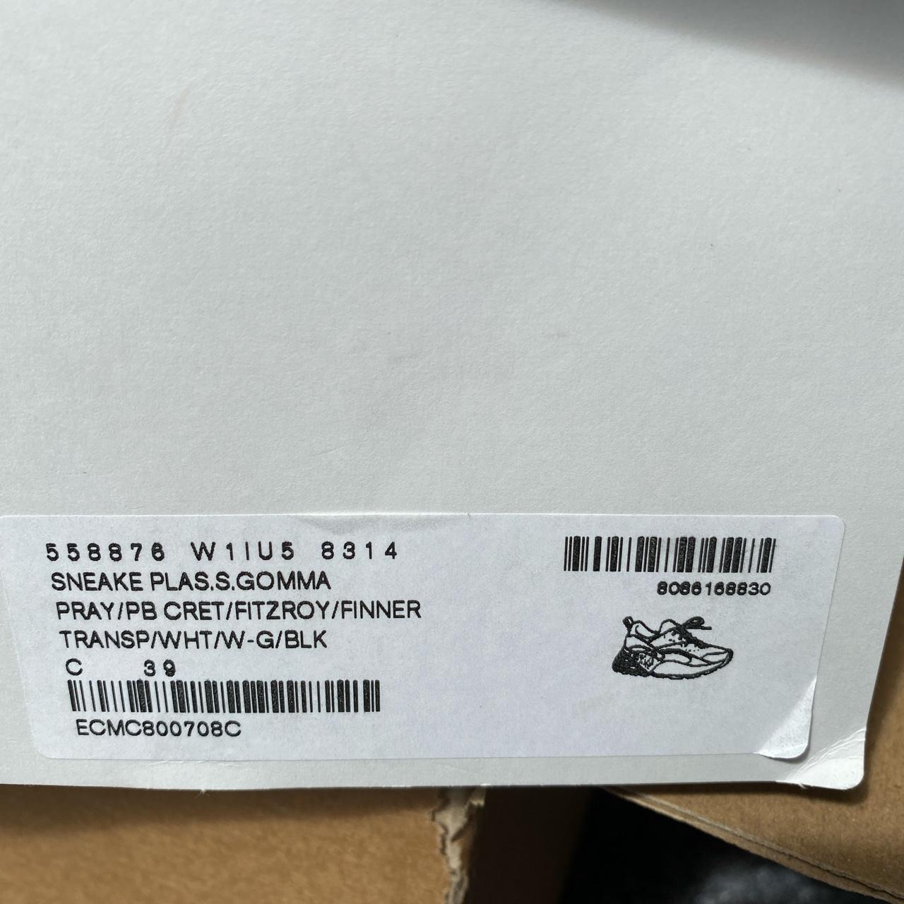 Stella McCartney clear plastic trainers - Depop