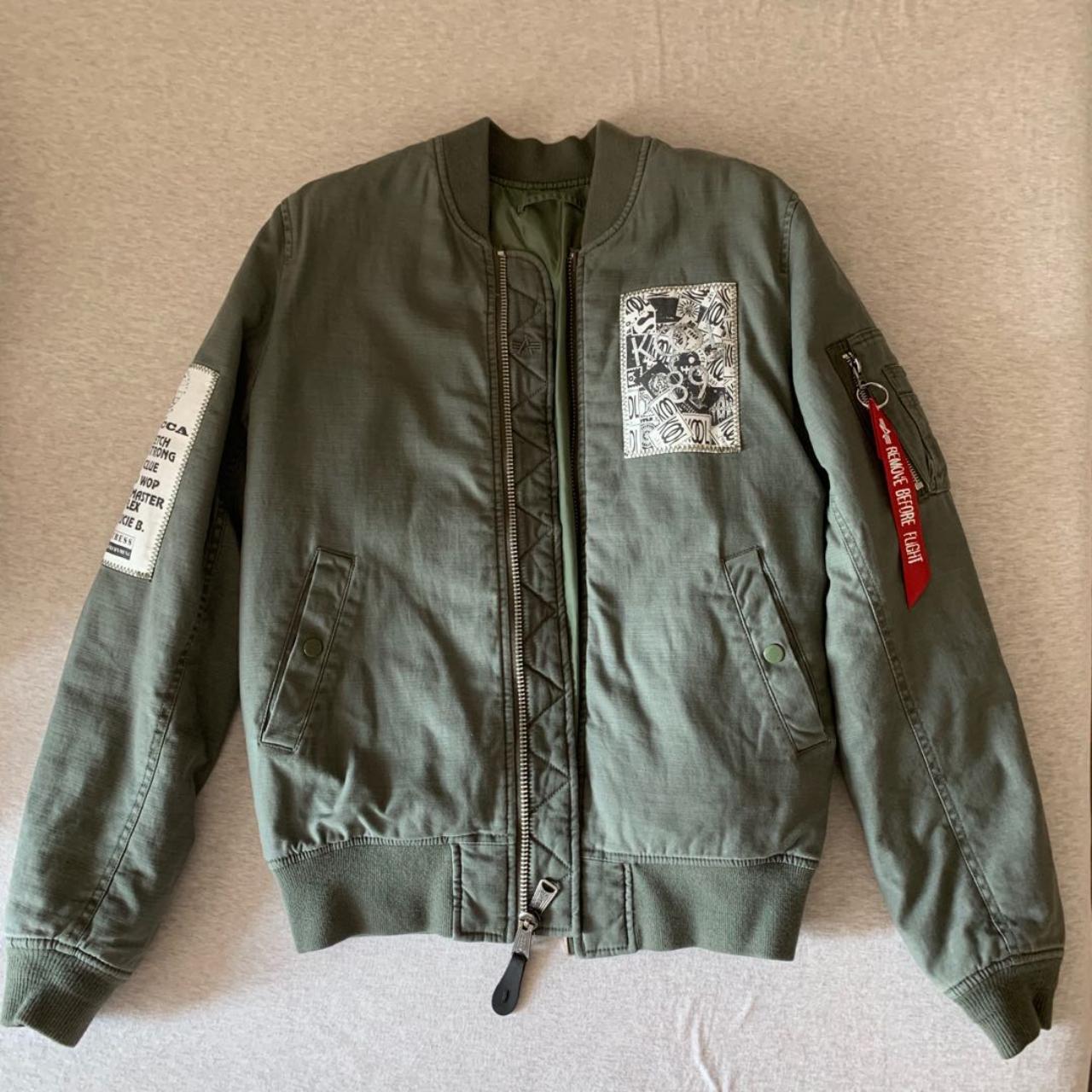 NOT FOR SALE NOW! Alpha Industries Men's MA-1 No... - Depop