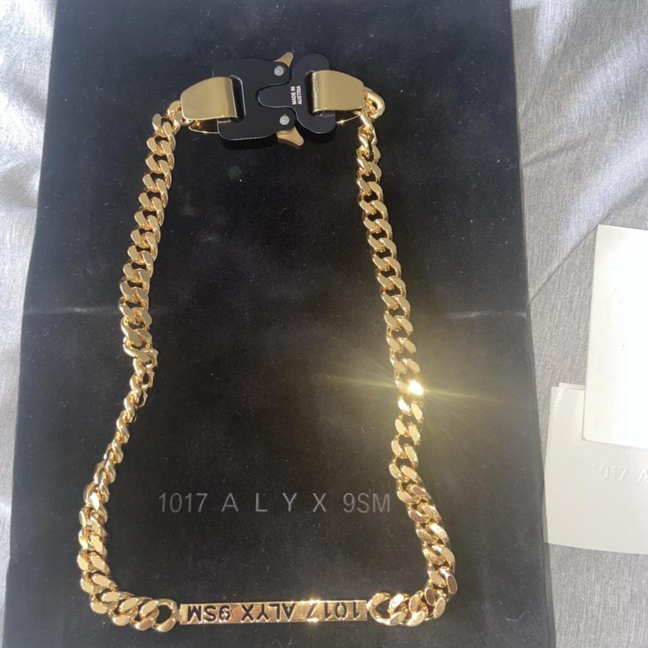 Alyx gold chain bought from farfetch for £390 with... - Depop