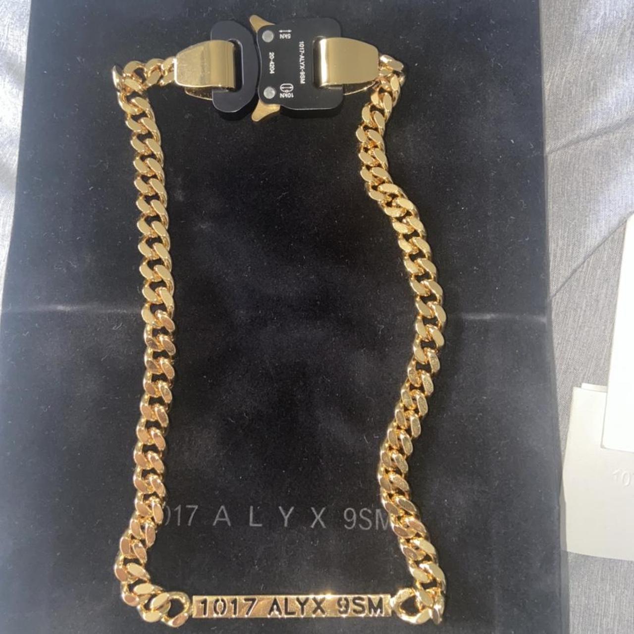 Alyx gold chain bought from farfetch for £390 with... - Depop