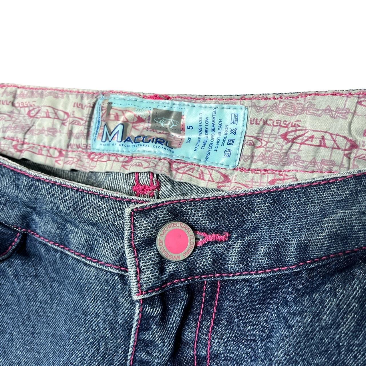 Vintage womens flare rave jeans SUPER RARE VINTAGE... - Depop