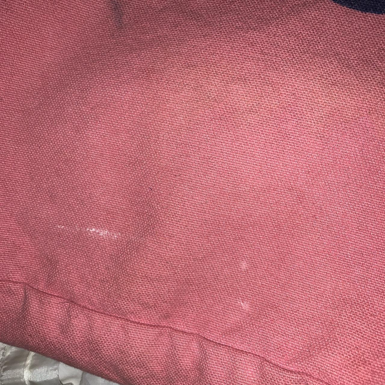 Pink vintage canvas hysteric glamour handbag 15.5”... - Depop