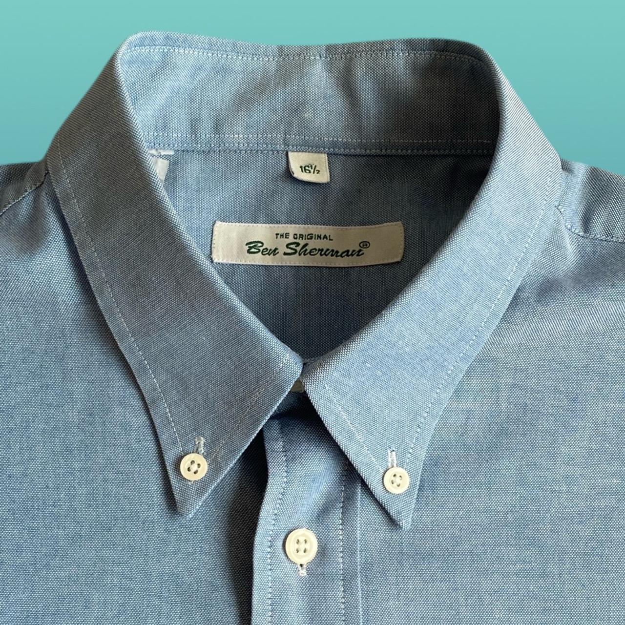 Retro Ben Sherman Mod Style Shirt / Short Sleeves /... - Depop