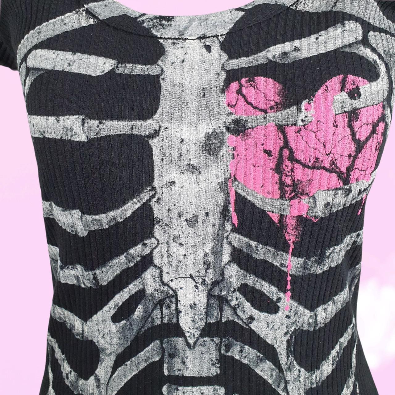 🖤💔 Broken by Bones Graphic Tee 💔 Harajuku #Scene,... - Depop