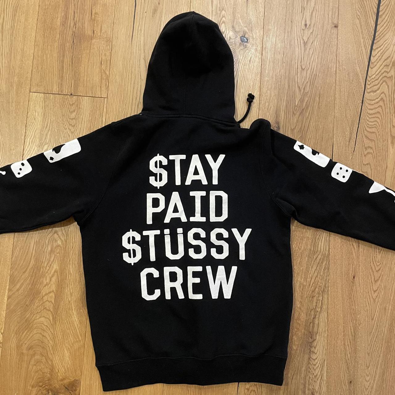 Stussy Stay Paid rat hoodie sweatshirt! Has very... - Depop