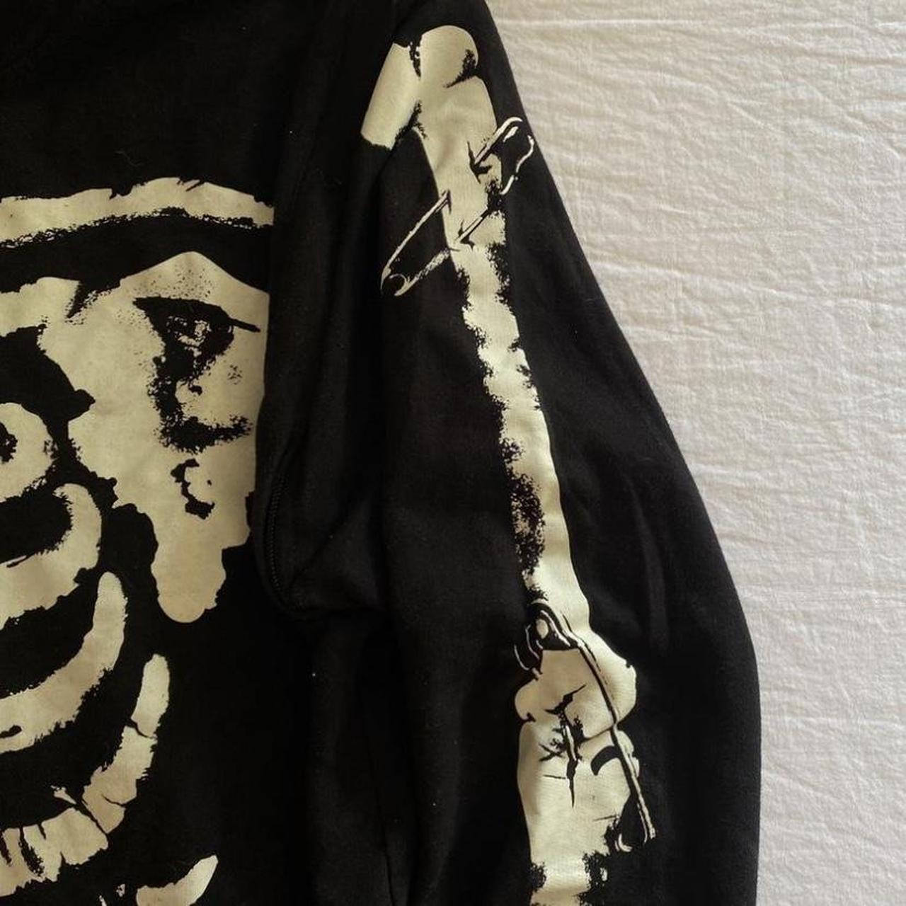 Rare XXXRude Skeleton Zip Up old hot topic 💋🖤 Size... - Depop