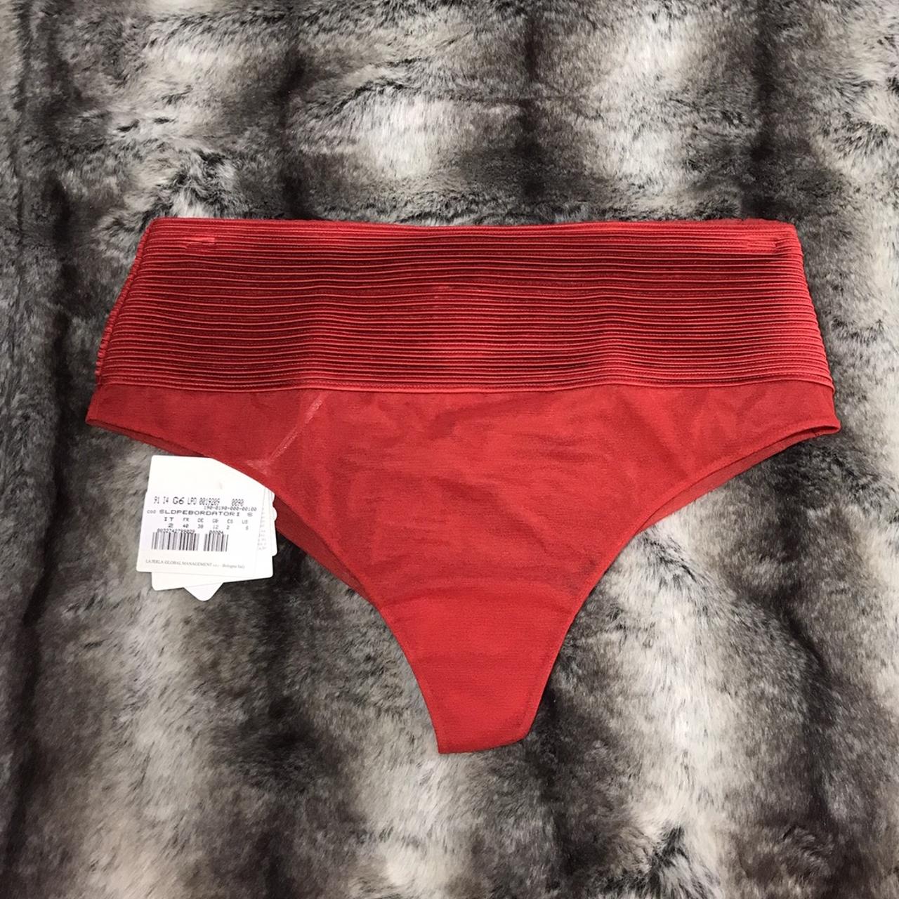 La perla red panty BRAND NEW. (small medium and... - Depop