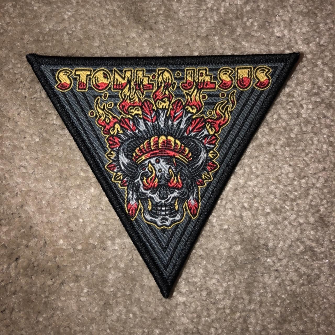 Stoned Jesus Triangle Patch #stonedjesus #stoner... - Depop