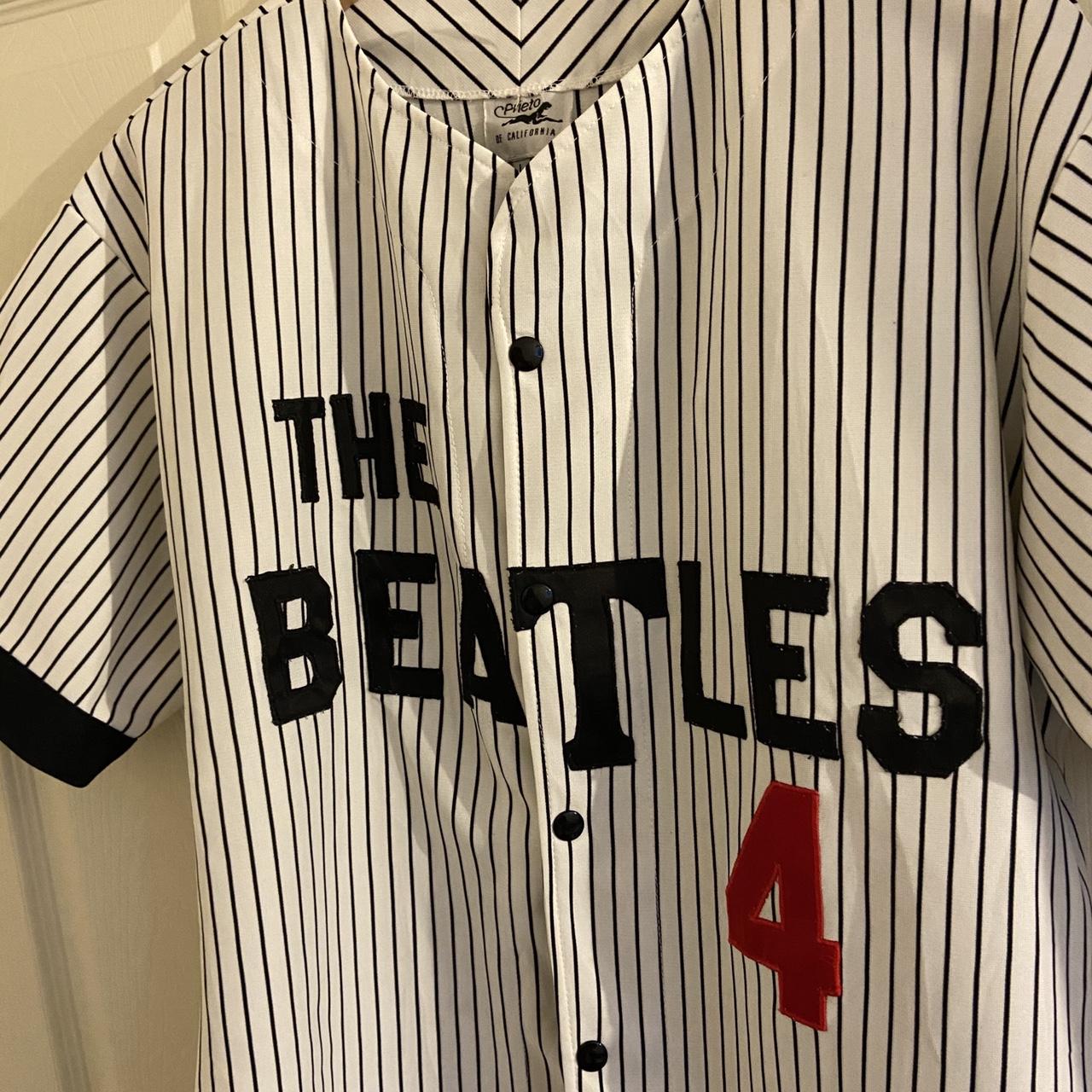 Extremely rare one off vintage Beatles baseball top... - Depop
