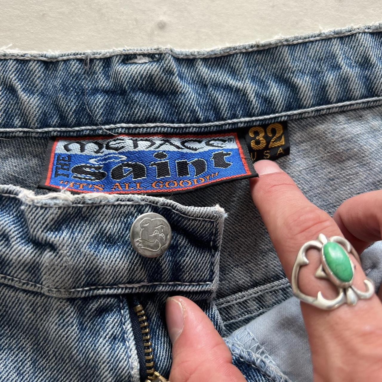 Anchor Blue Men's Blue and Navy Shorts | Depop