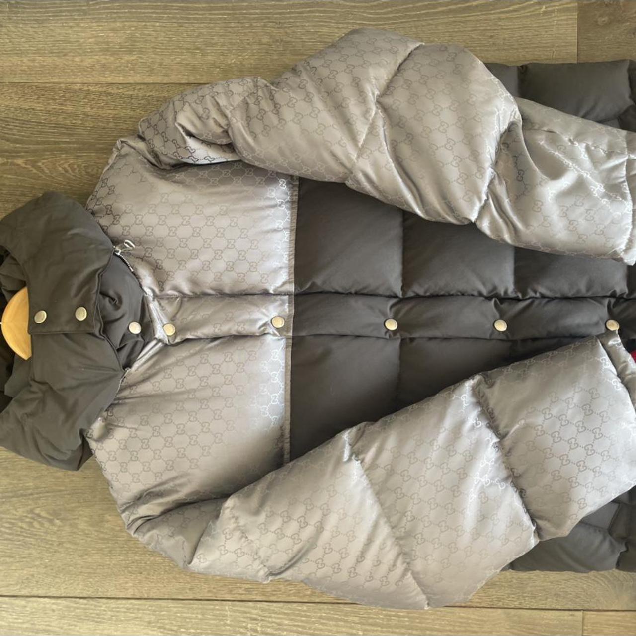 Gucci monogram padded jacket - Depop
