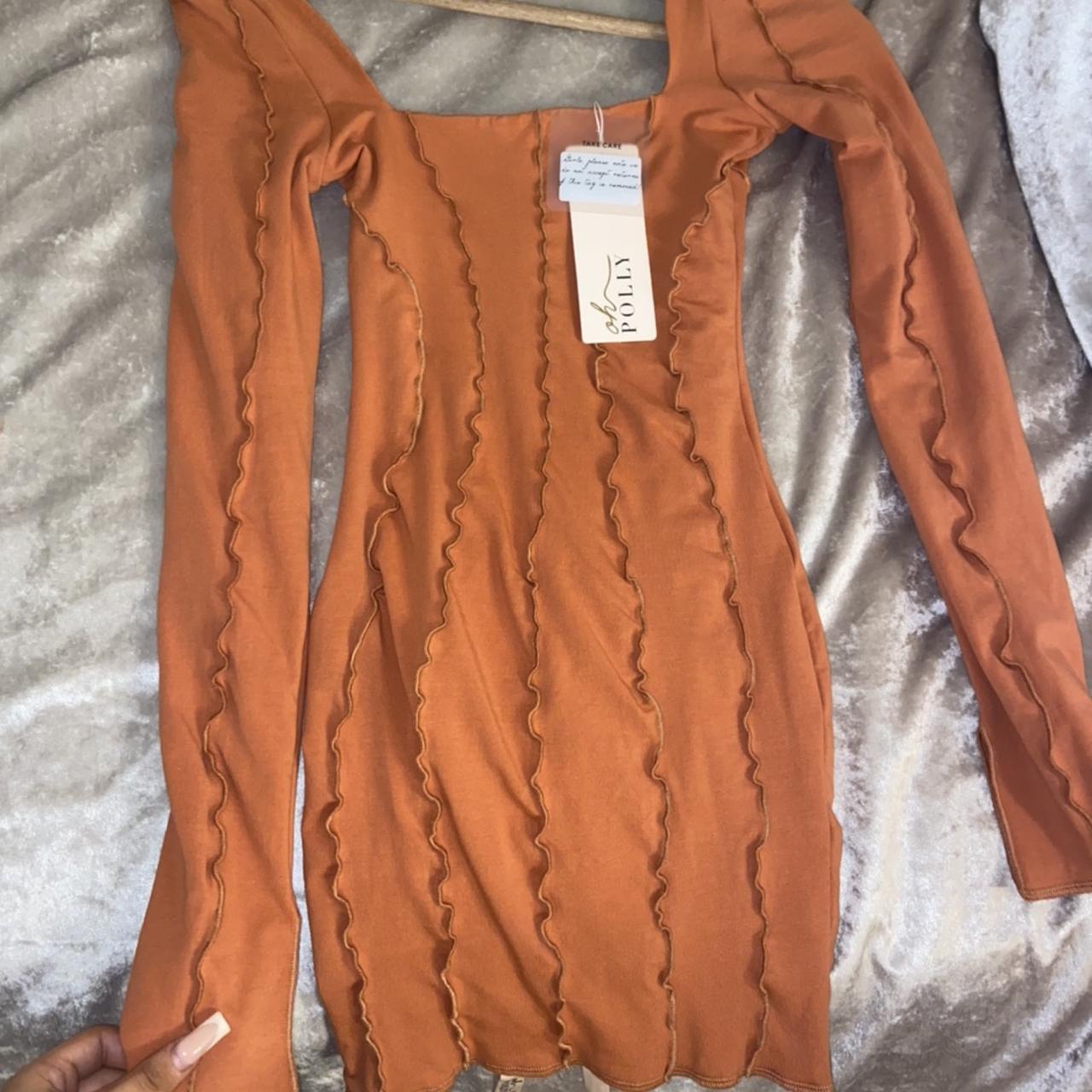 Oh polly shape up exposed seams dress, perfect... - Depop