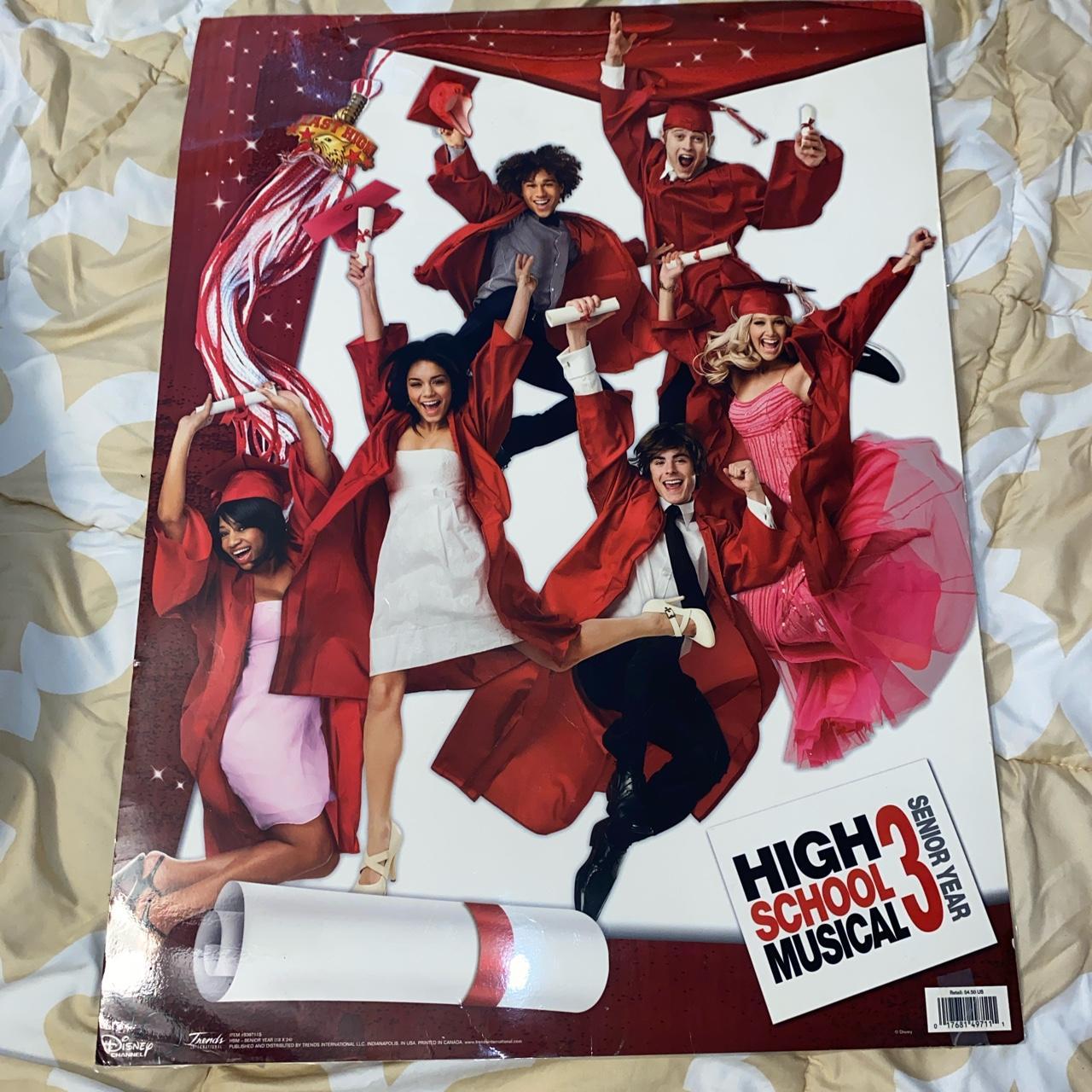 High School Musical 3 Cast Poster Minor visible... | Depop