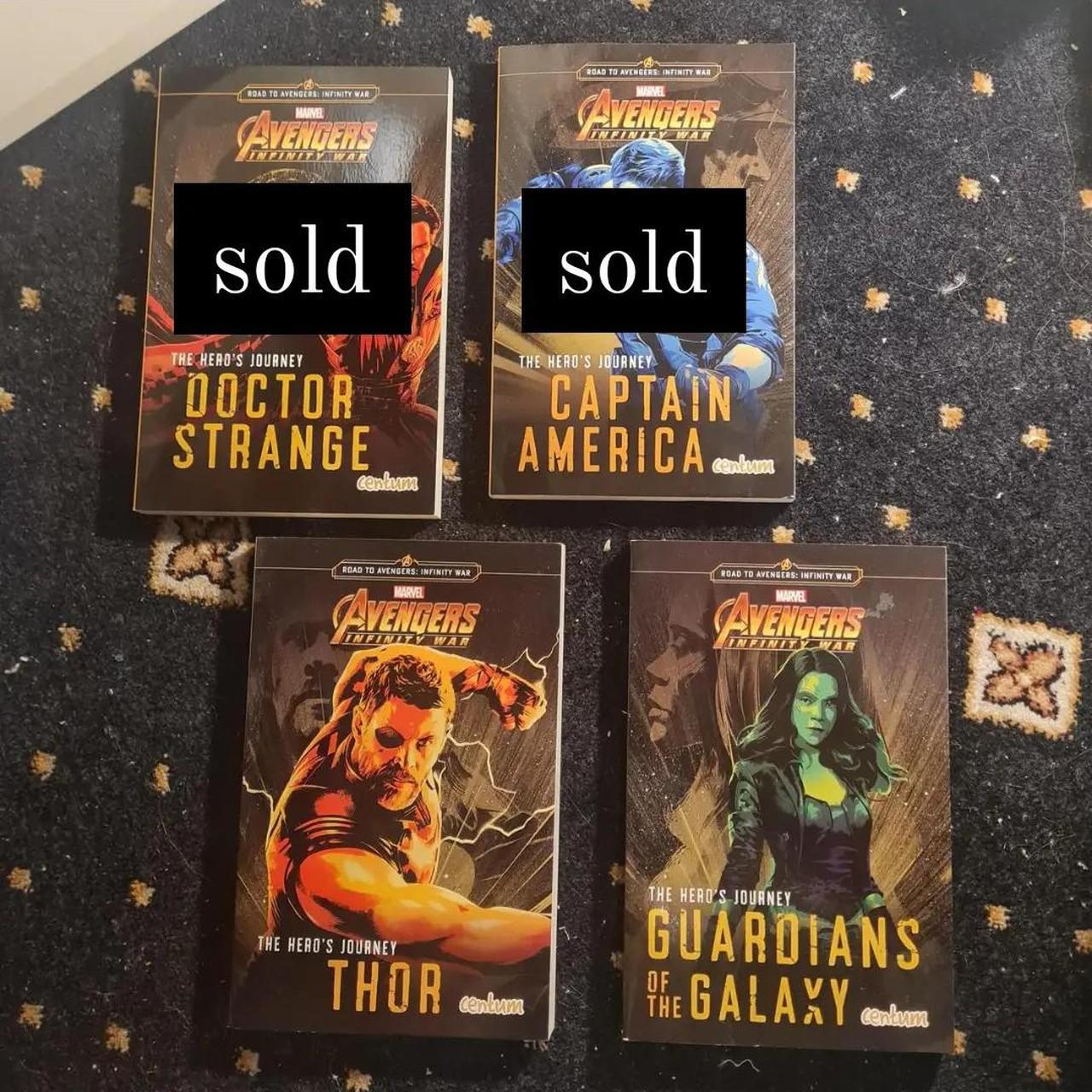 Marvel: the Road to Avengers: Infinity War books,... - Depop