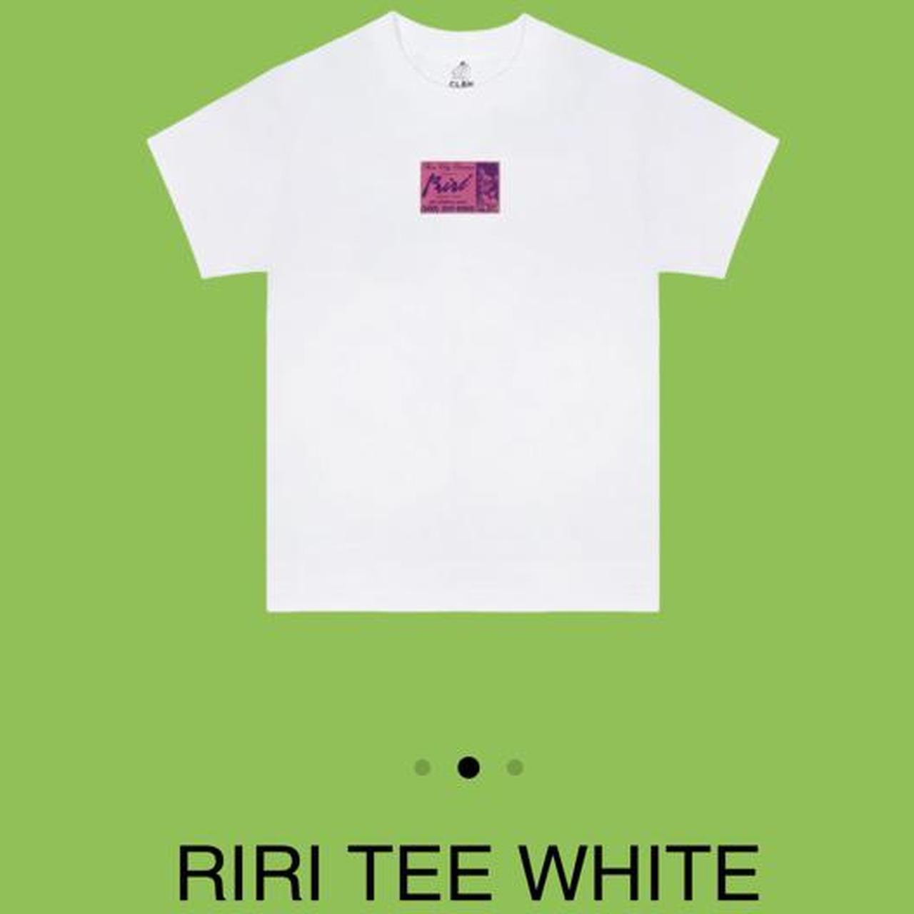 Deadstock Amine merch. Riri shirt in white, size small - Depop