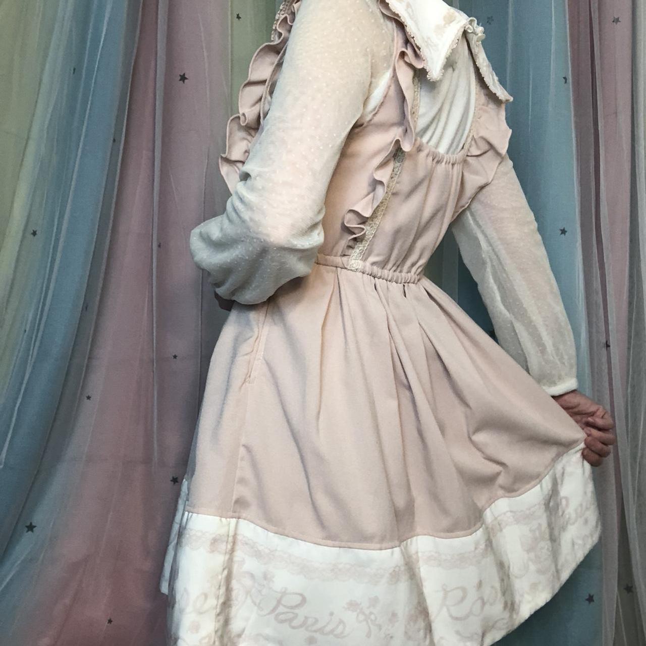 Liza Lisa pink perfume jsk set! Inside is lined.... - Depop