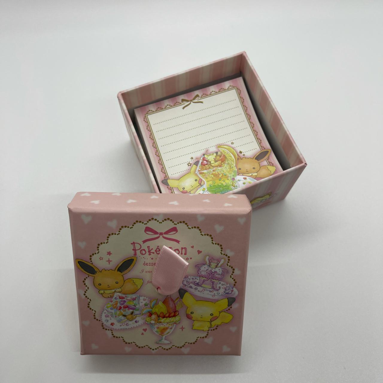 Pokémon dessert collection memo sheets with... - Depop