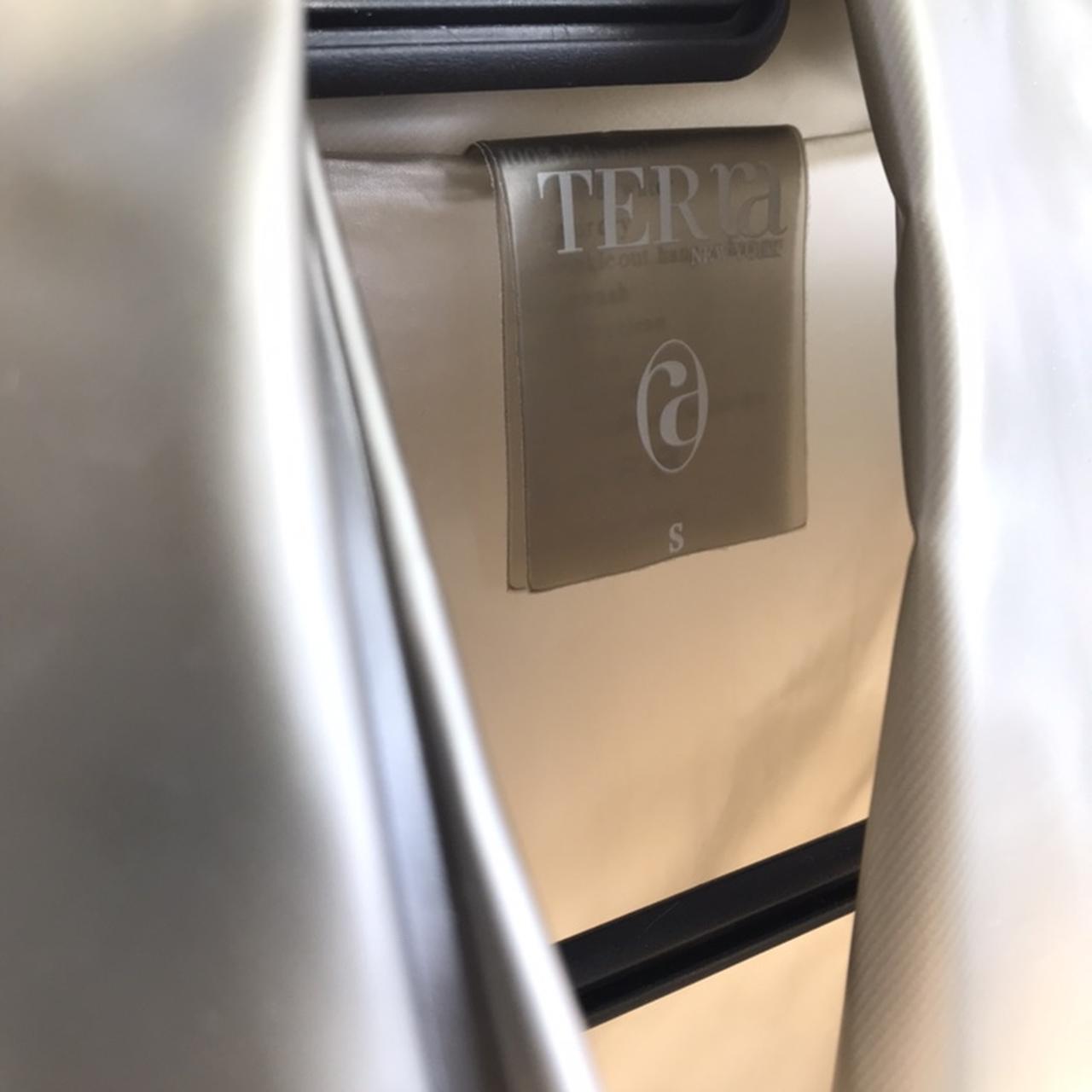 Terra translucent raincoat cape with buttons and... - Depop