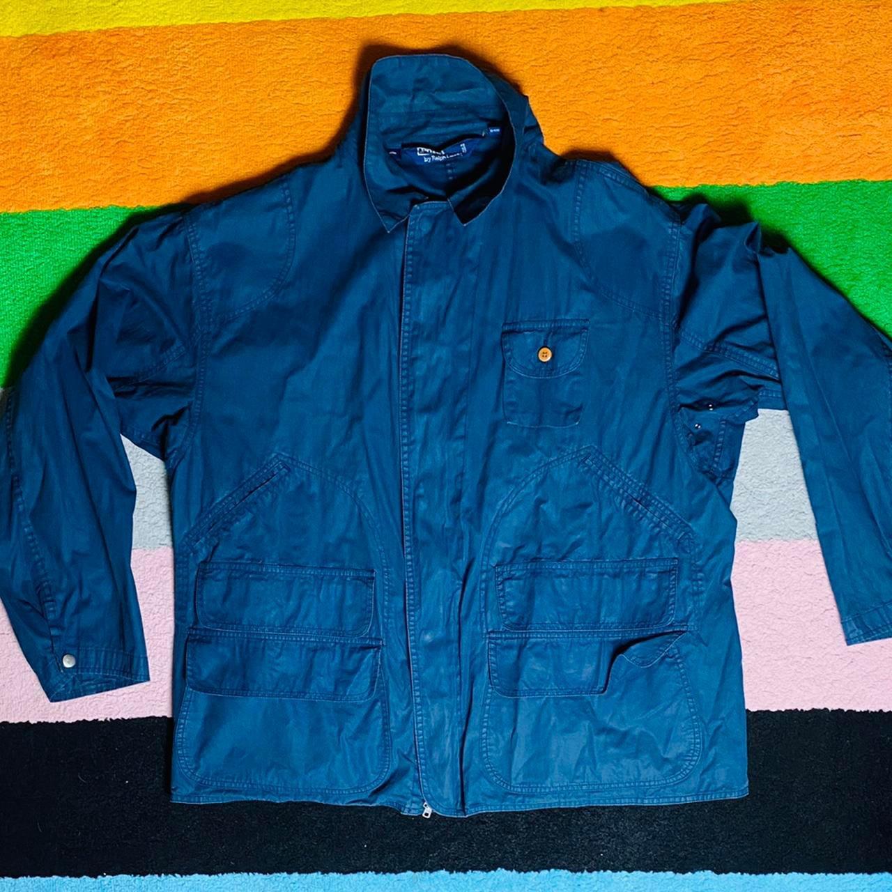Polo Ralph Lauren rain/utility ☔️ 🧥 jacket zipper... - Depop