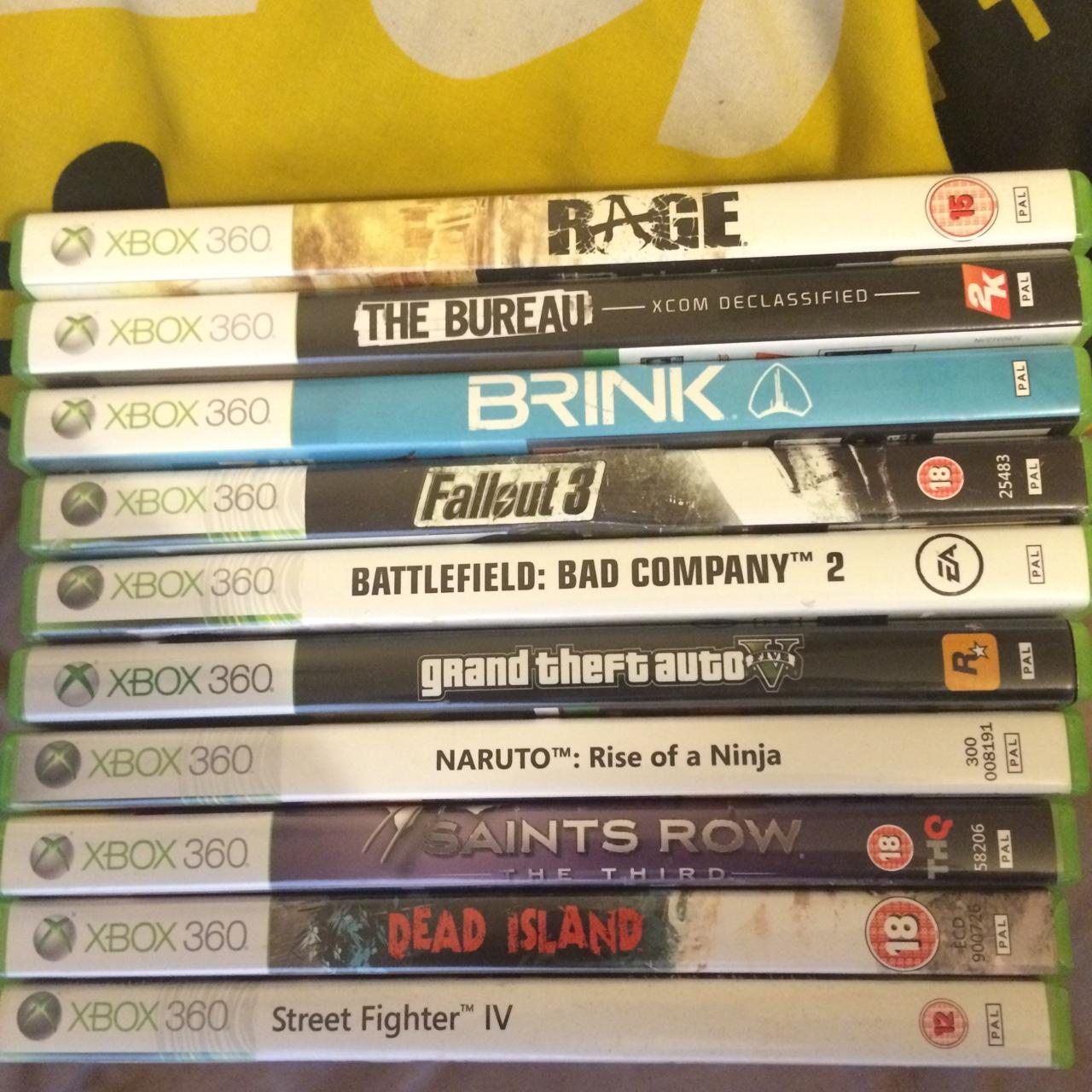 All Xbox 360 console games in good condition, Street... - Depop