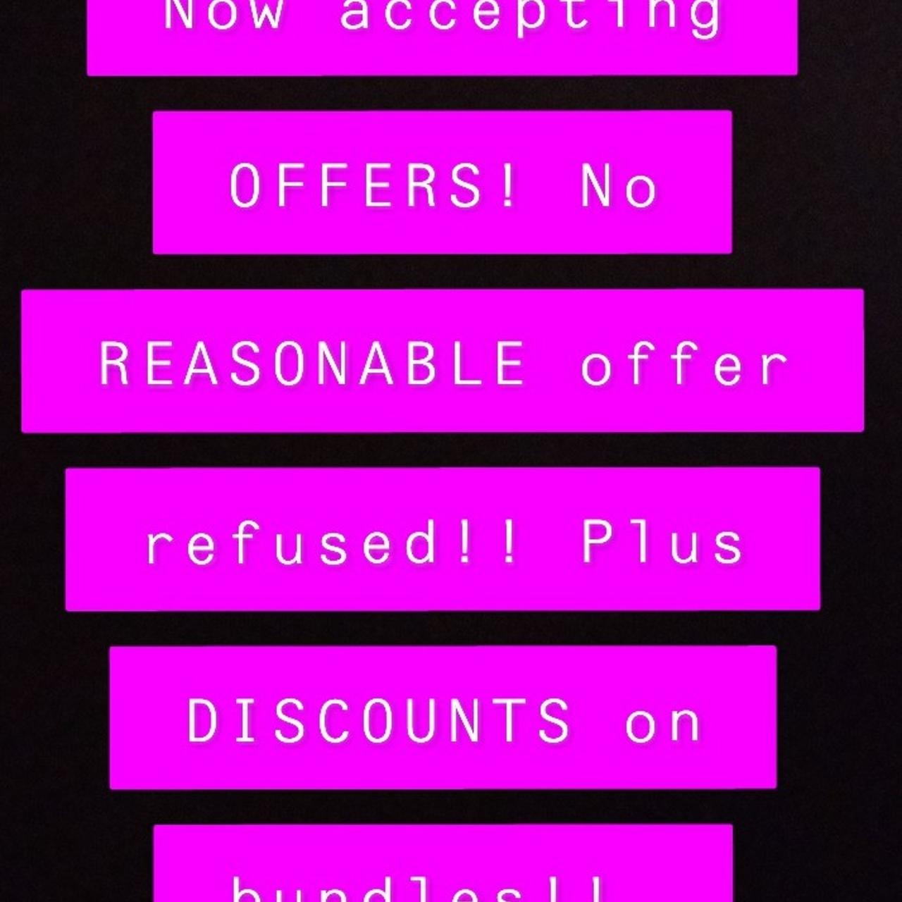 Now accepting OFFERS!!! No REASONABLE offer... - Depop