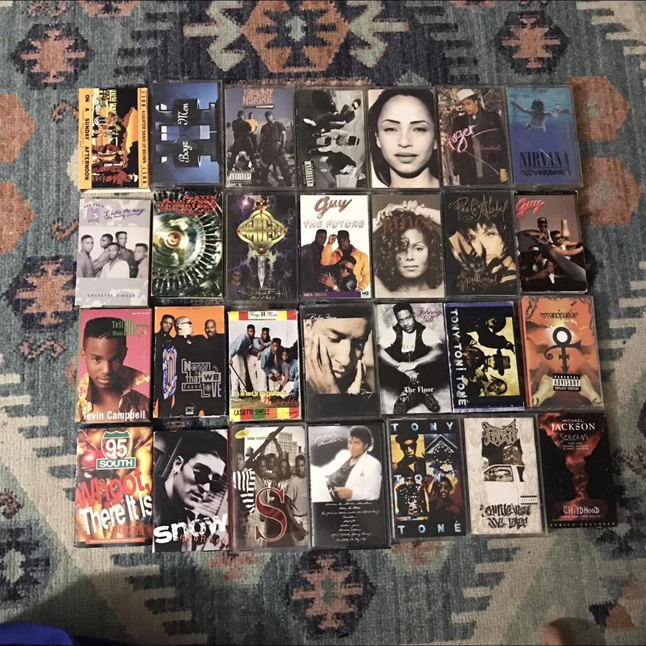 Vintage 1990’s Hip Hop Rap R&B cassette tapes. And... - Depop